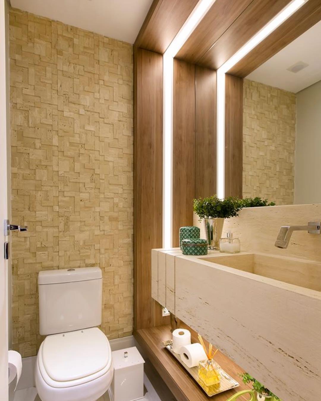 Lavabo Pequeno: Medidas Ideais e +60 Projetos! - Dicas Decor