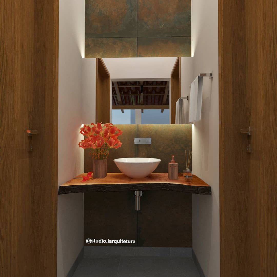 Lavabo Rústico: 40 ideias e inspirações - Dicas Decor