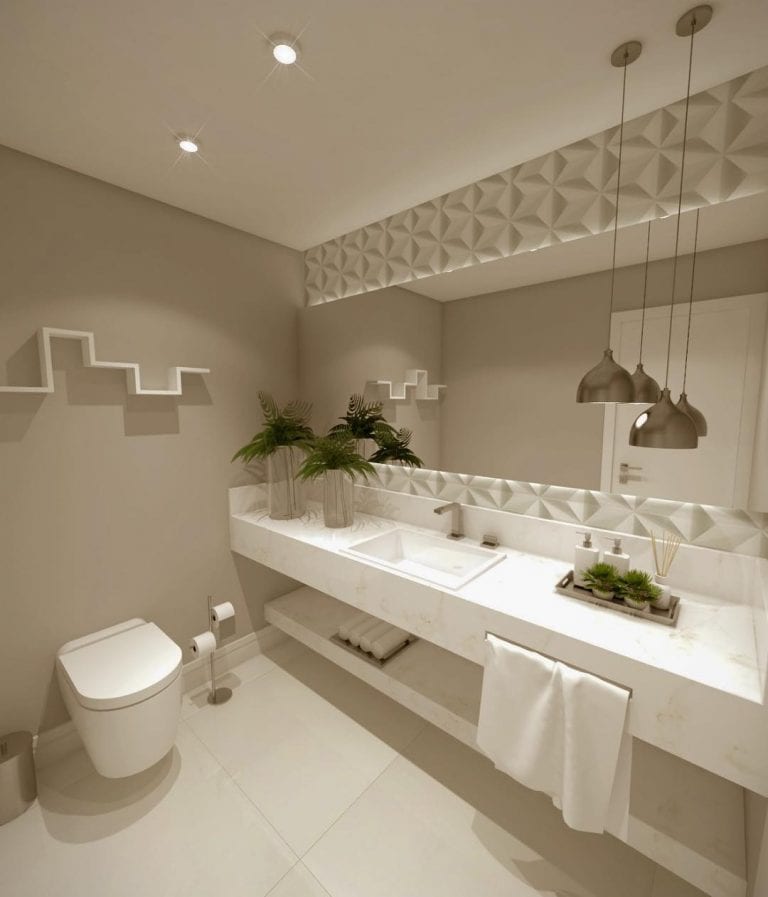 Lavabo Moderno: 40+ fotos e inspirações - Dicas Decor