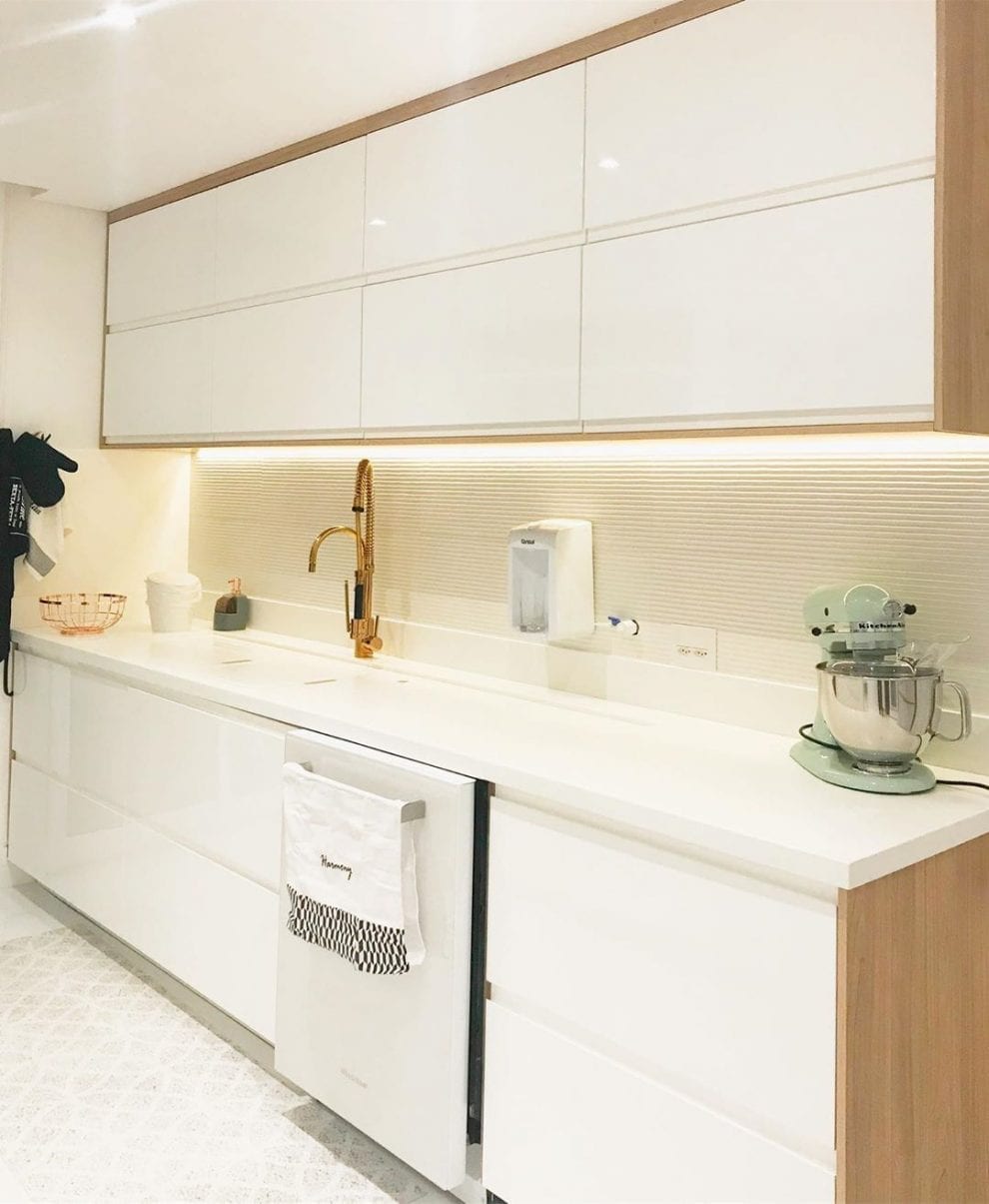 Cozinha Clean: entenda esse conceito em 50 inspirações - Dicas Decor