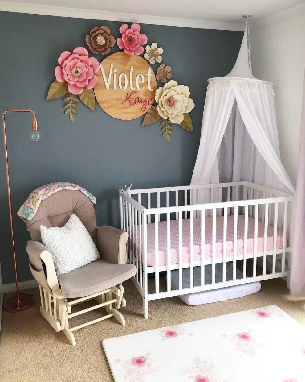 Quarto de bebê menina: 40 fofas inspirações para você! - Dicas Decor