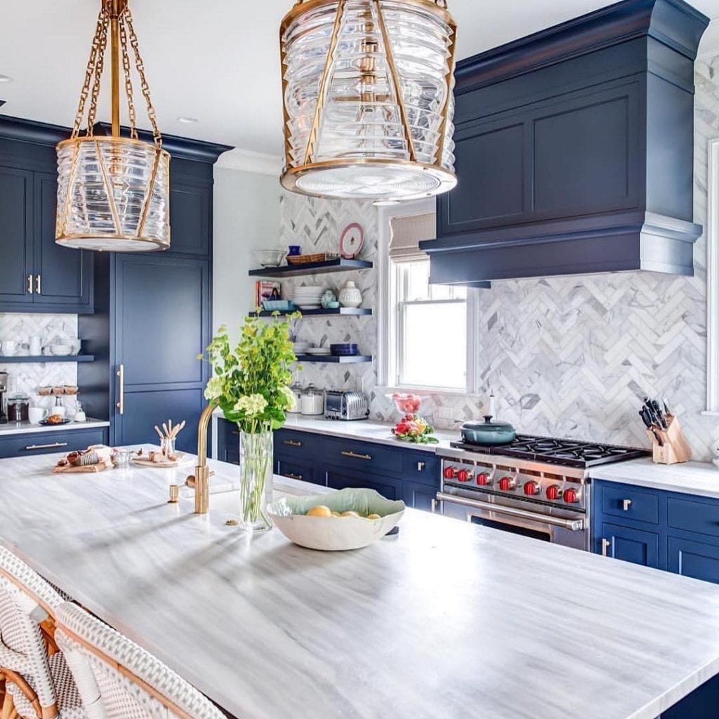 Cozinha azul: 60 lindas inspirações para você! - Dicas Decor