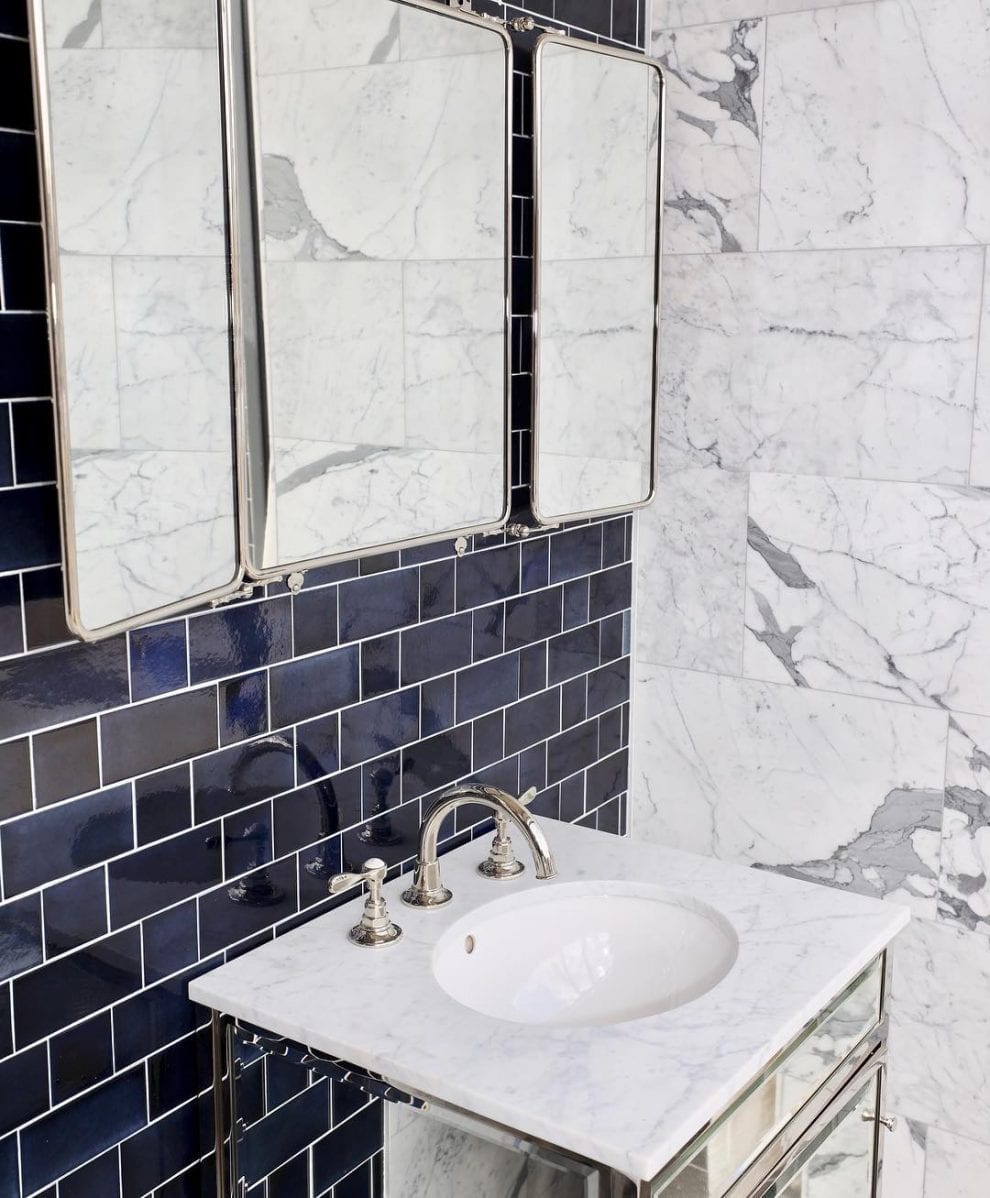 Azulejo de metrô (subway tile): 50+ ideias para dar charme à sua ...