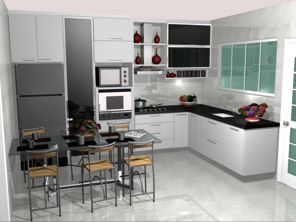Cozinha modulada: 50 ideias para economizar! - Dicas Decor
