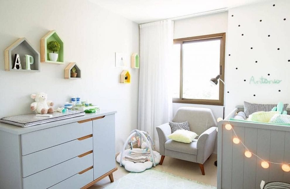 Quarto bebê moderno: 40 incríveis ideias para você! - Dicas Decor