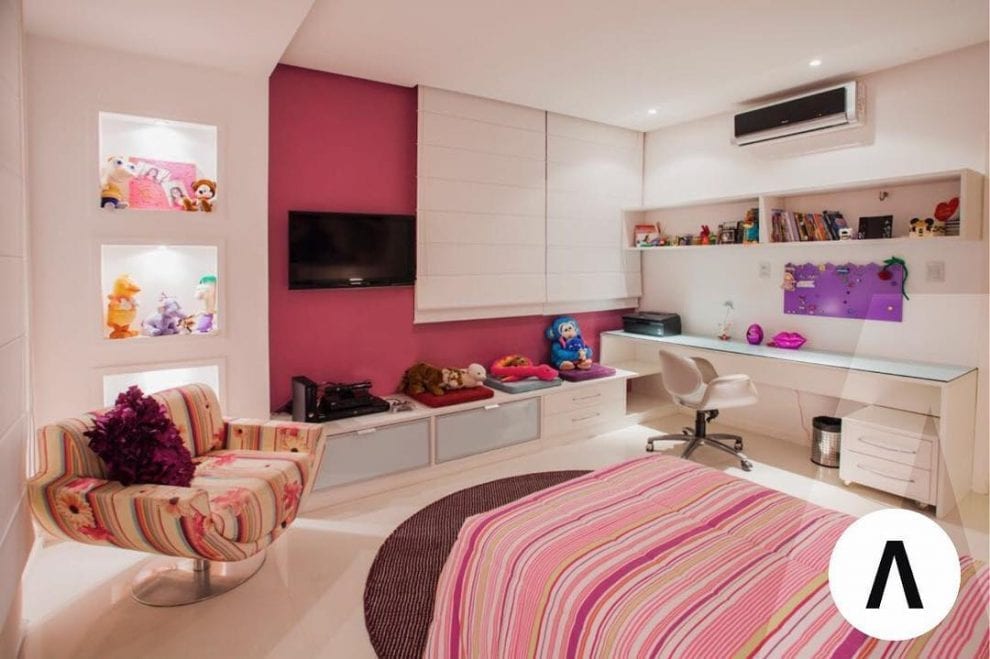 Quarto Rosa: 60 ideias, fotos e inspirações - Dicas Decor