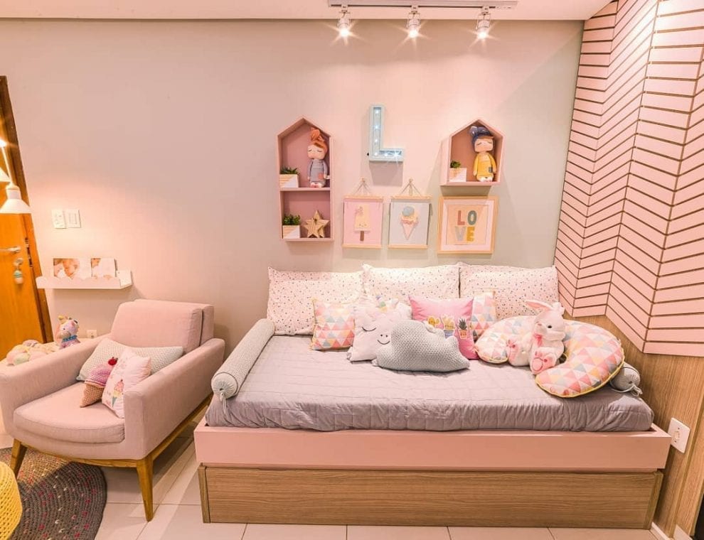 Quarto Rosa: 60 ideias, fotos e inspirações - Dicas Decor