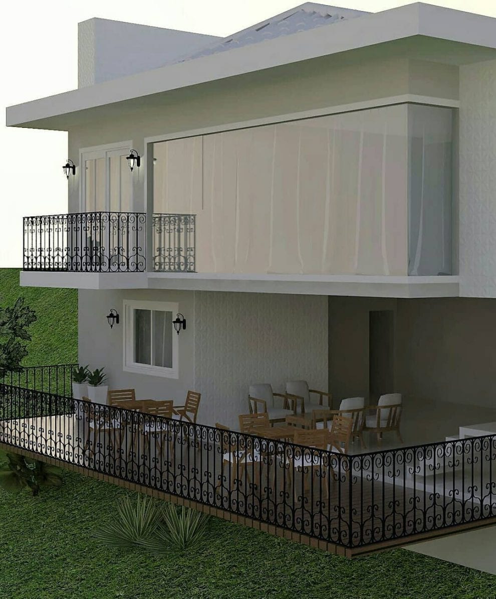 Casas com Varanda: 60 Projetos e Fotos Incríveis! - Dicas Decor