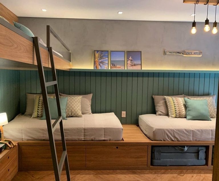 Cama suspensa: 60 ideias para seu quarto! - Dicas Decor