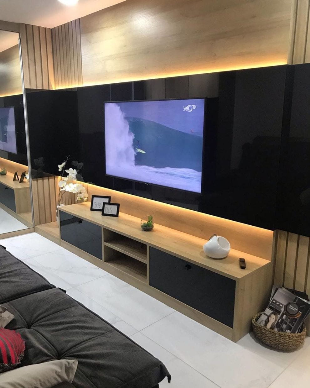 Painel para TV: modelos para comprar e +50 inspirações - Dicas Decor