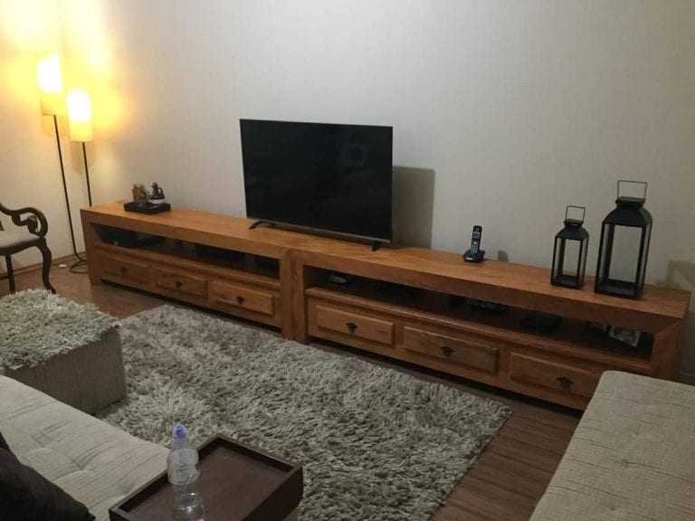 Rack para TV: 60 ideias para sua sala! - Dicas Decor