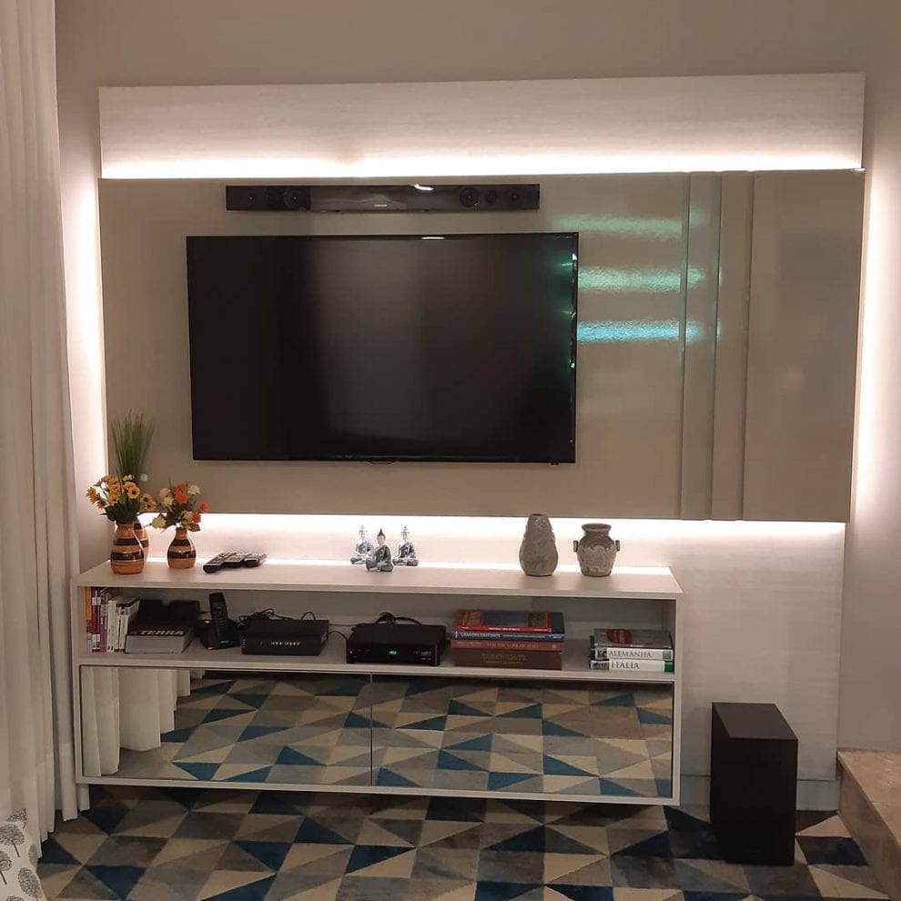 Painel para TV: modelos para comprar e +50 inspirações - Dicas Decor