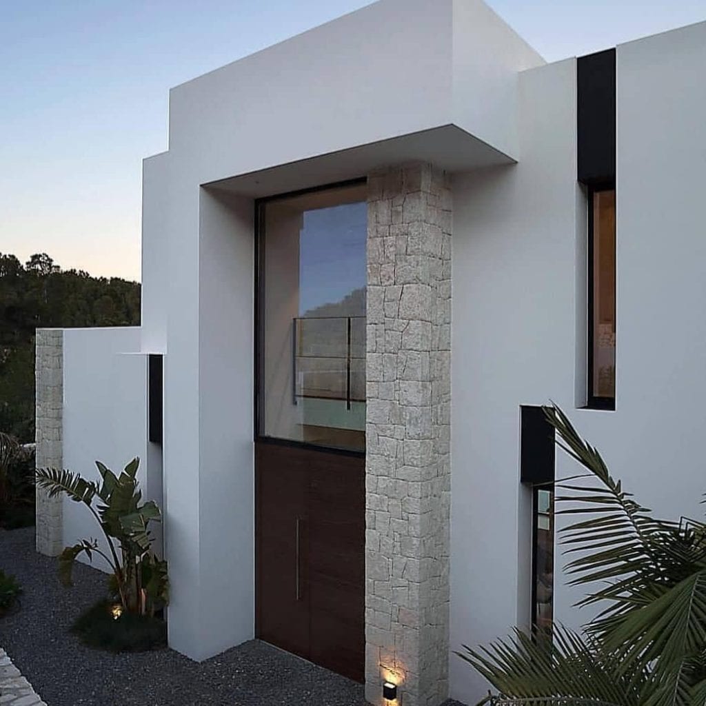 Fachada de casa com pedras: 50 incríveis ideias! - Dicas Decor