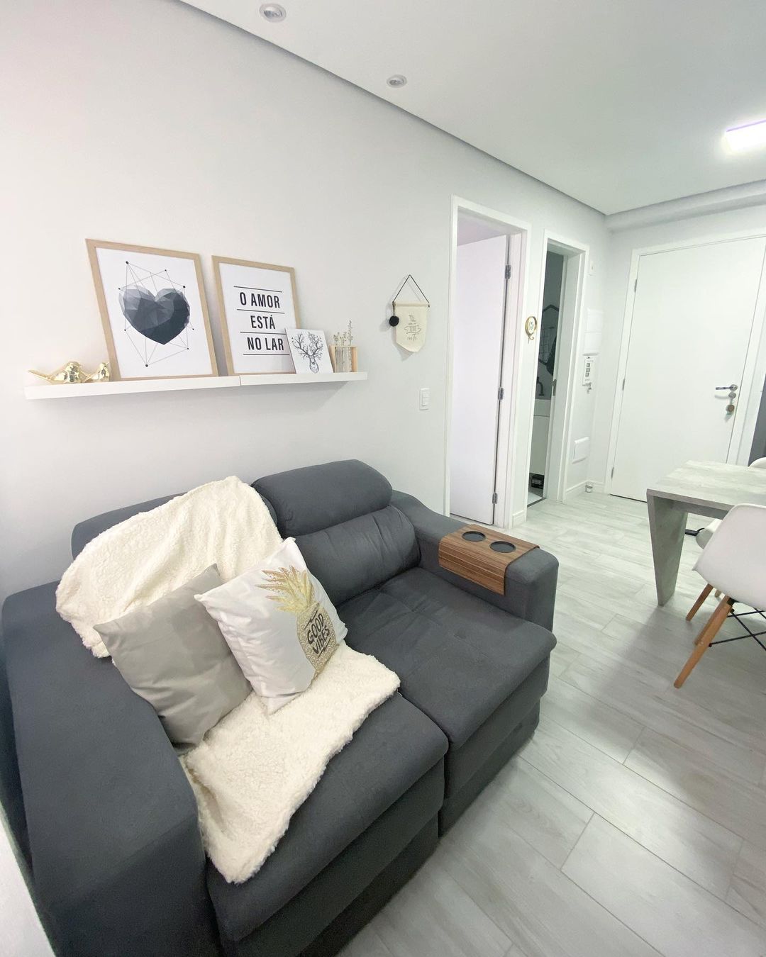 Sofá pequeno: 60 diferentes modelos para sua sala! - Dicas Decor