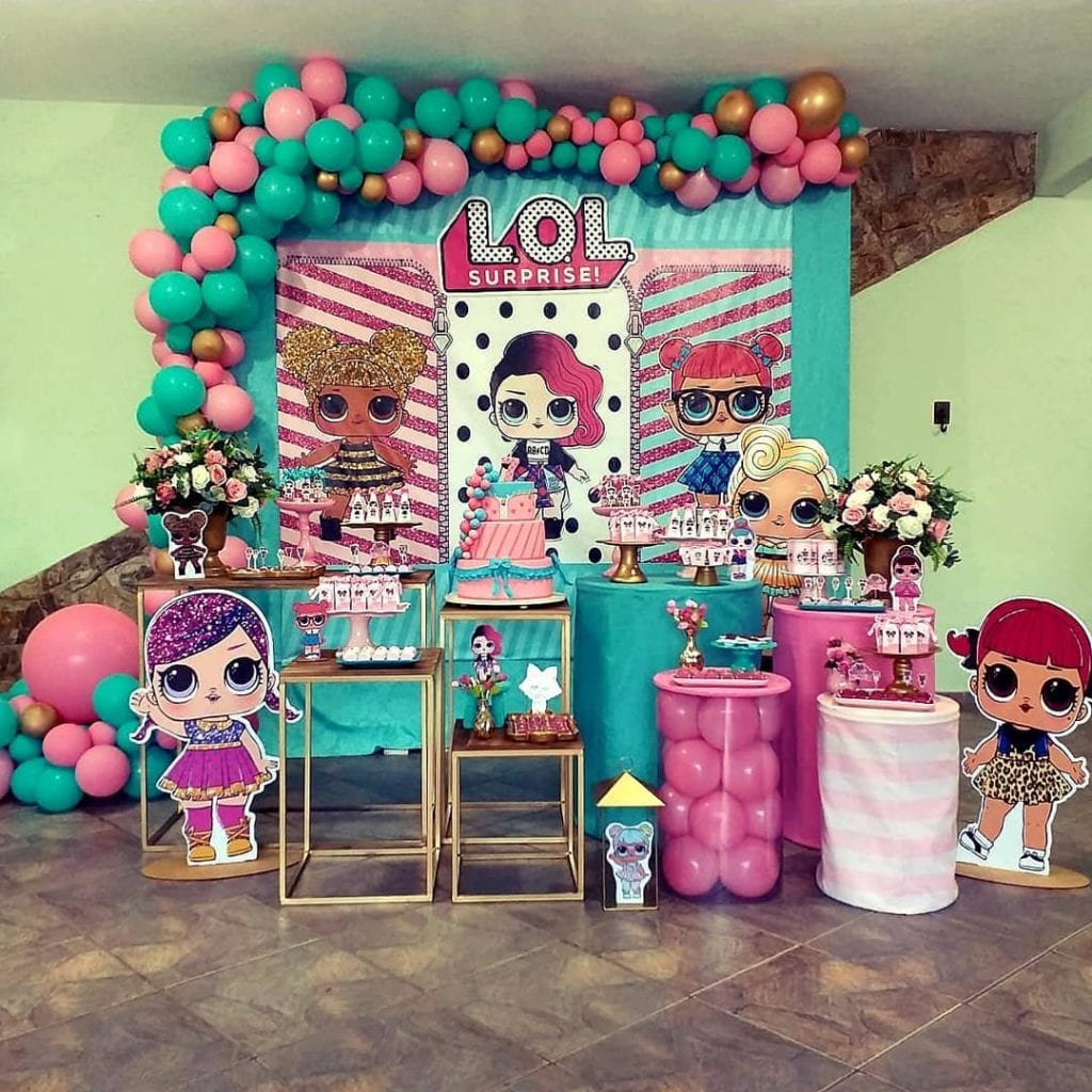 Decoração Festa LOL Surprise: +60 dicas e ideias simples! - Dicas Decor