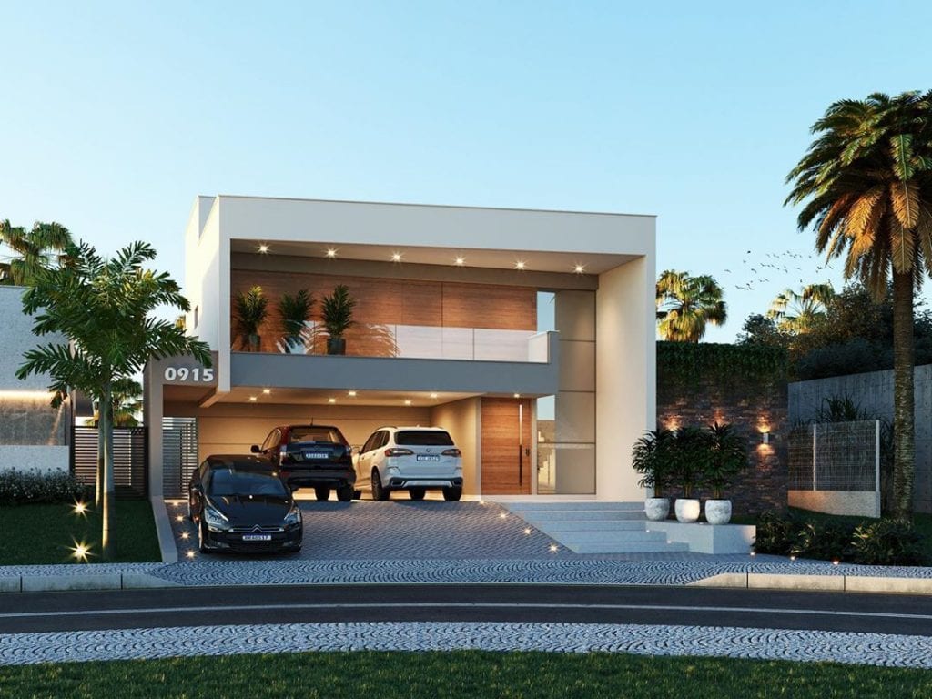 Fachada de sobrado: +60 incríveis ideias e inspirações! - Dicas Decor