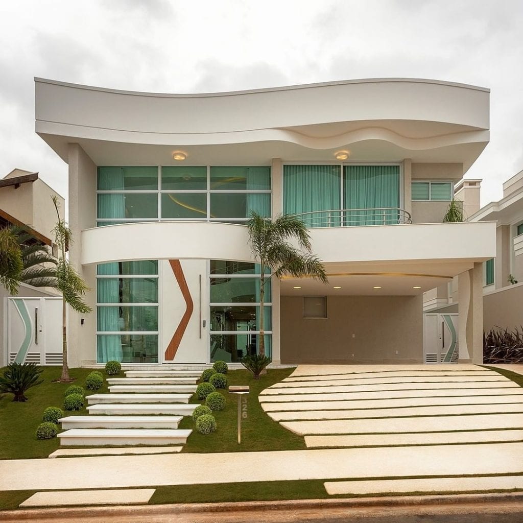 Fachada de sobrado: +60 incríveis ideias e inspirações! - Dicas Decor