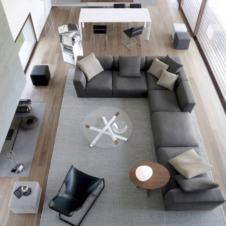 Sofá em L: +50 ótimas ideias, dicas e modelos! - Dicas Decor