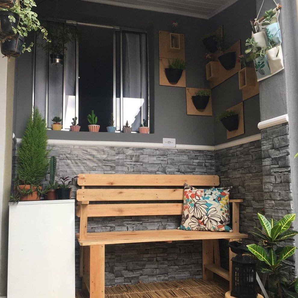 Varanda Pequena: Dicas e 40 imagens para te inspirar! - Dicas Decor