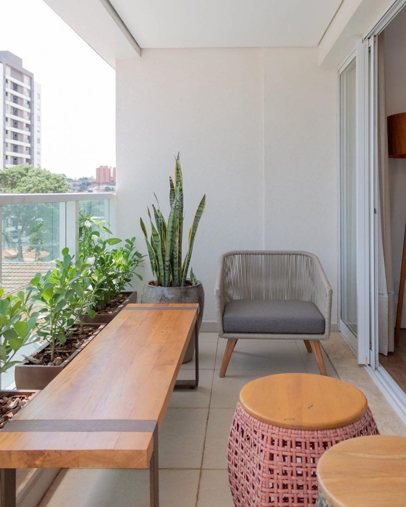 Varanda Pequena: Dicas e 40 imagens para te inspirar! - Dicas Decor