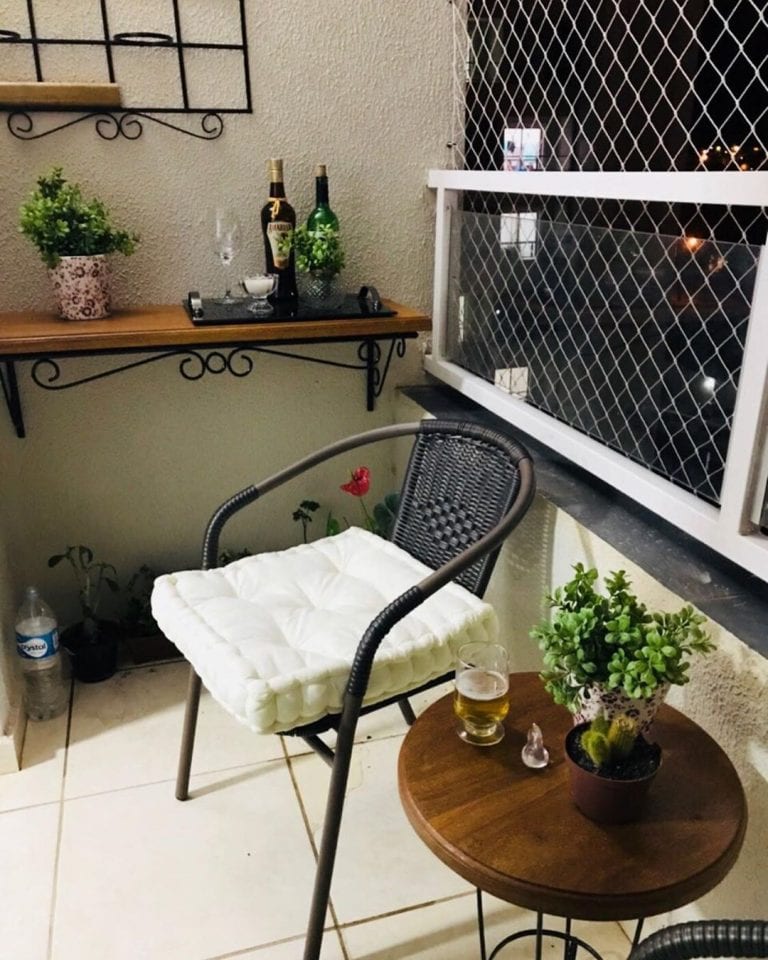 Varanda Pequena: Dicas e 40 imagens para te inspirar! - Dicas Decor
