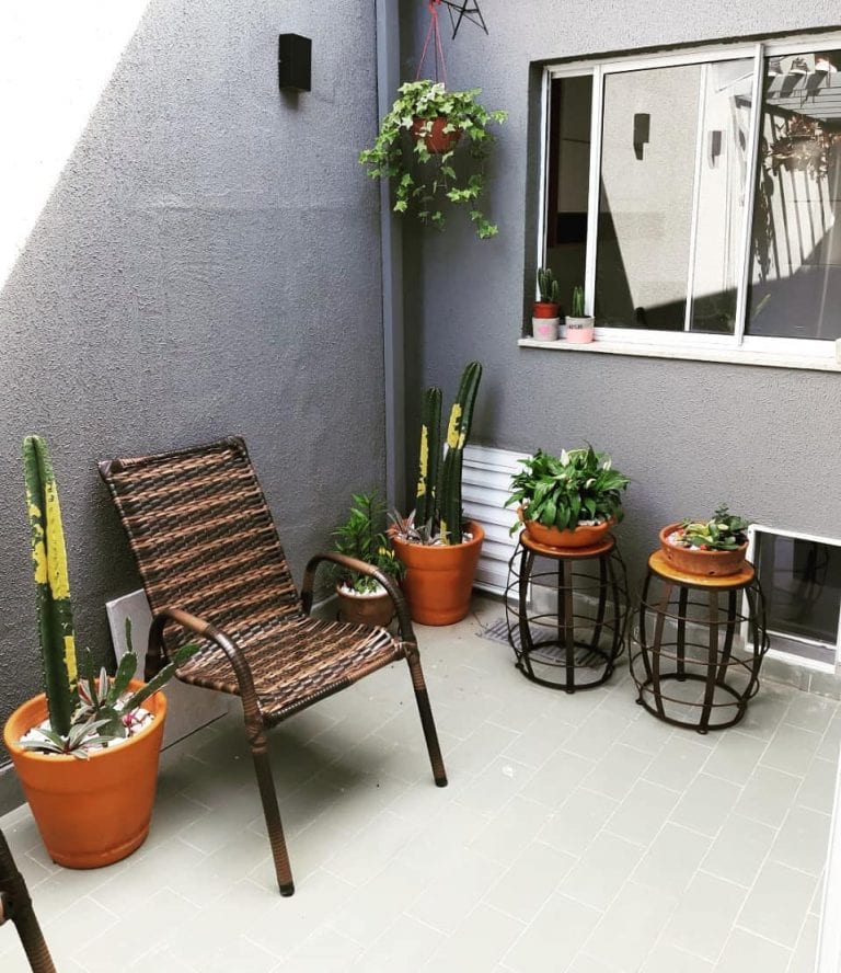 Varanda Pequena: Dicas e 40 imagens para te inspirar! - Dicas Decor