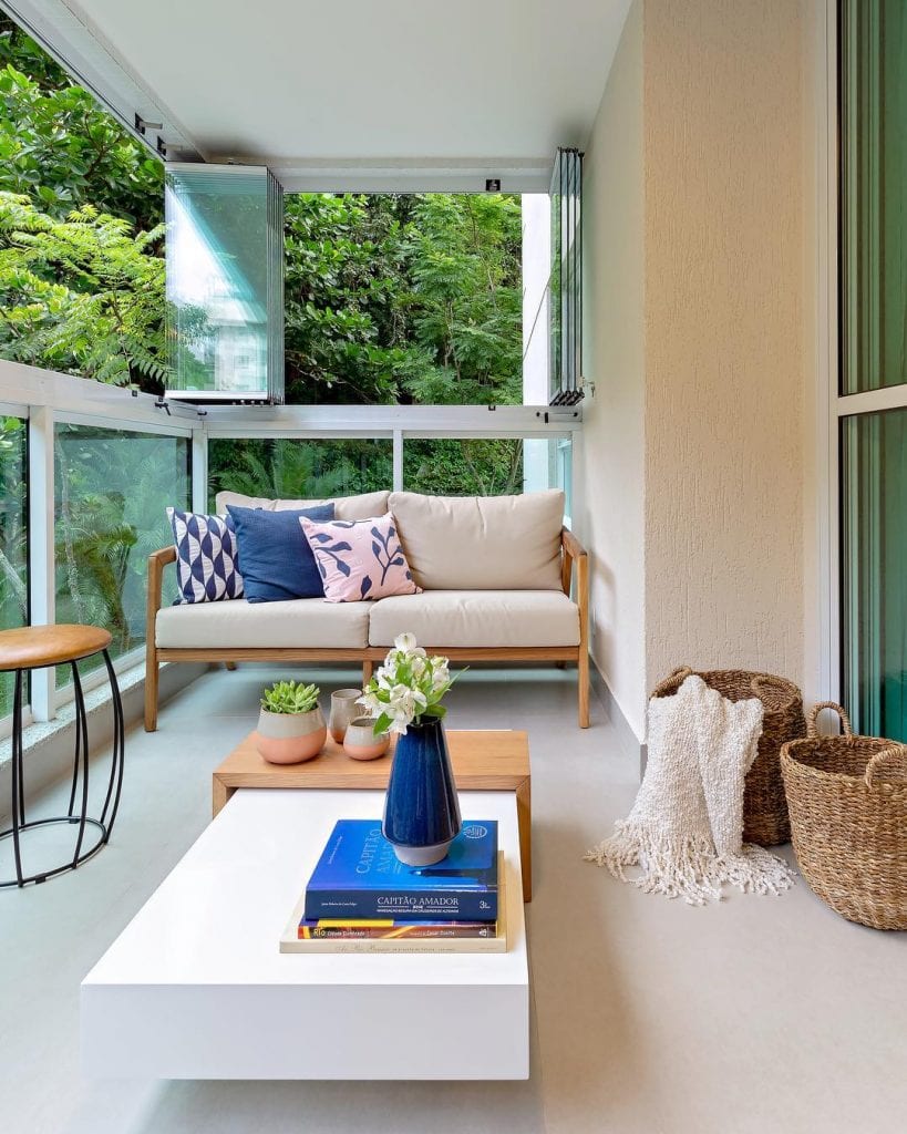 Varanda Pequena: Dicas e 40 imagens para te inspirar! - Dicas Decor