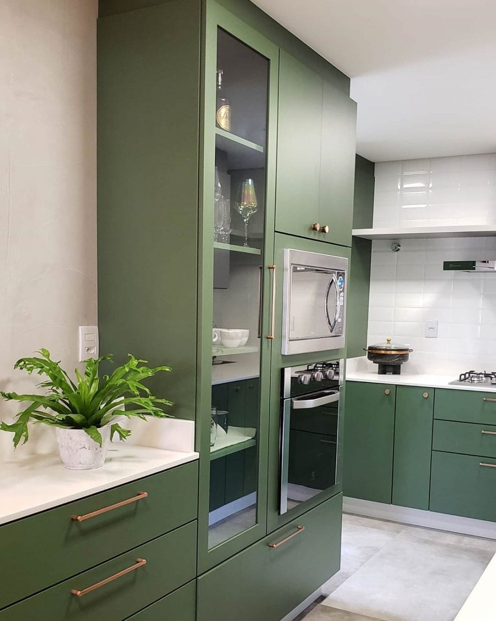 Cozinha Verde: +50 inspirações em diversos tons! - Dicas Decor