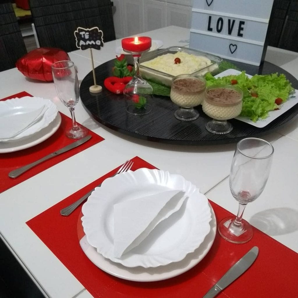 Mesa Posta Jantar Romântico: 40 incríveis inspirações! - Dicas Decor