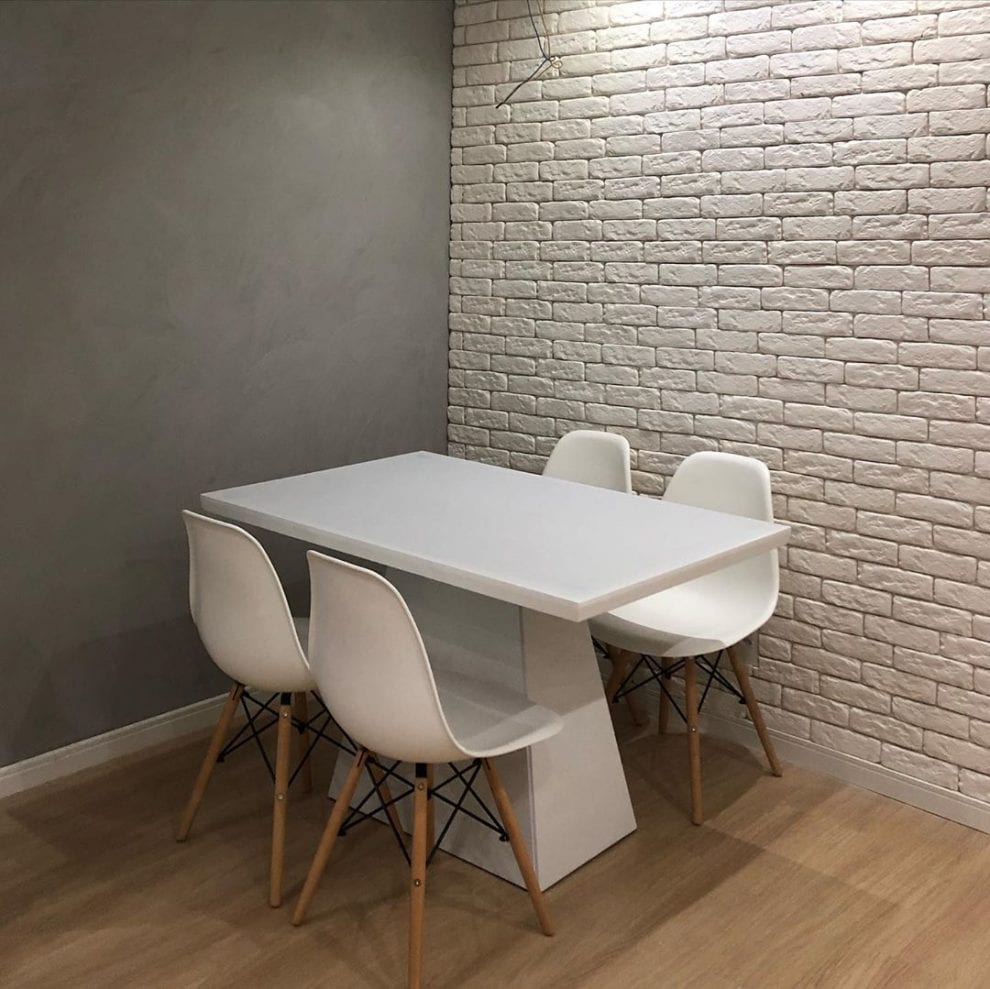 Mesa de Jantar Pequena: 40 modelos de todos os estilos - Dicas Decor