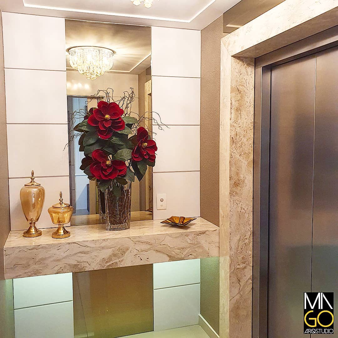 Mármore Travertino: 45 incríveis inspirações de decoração! - Dicas Decor