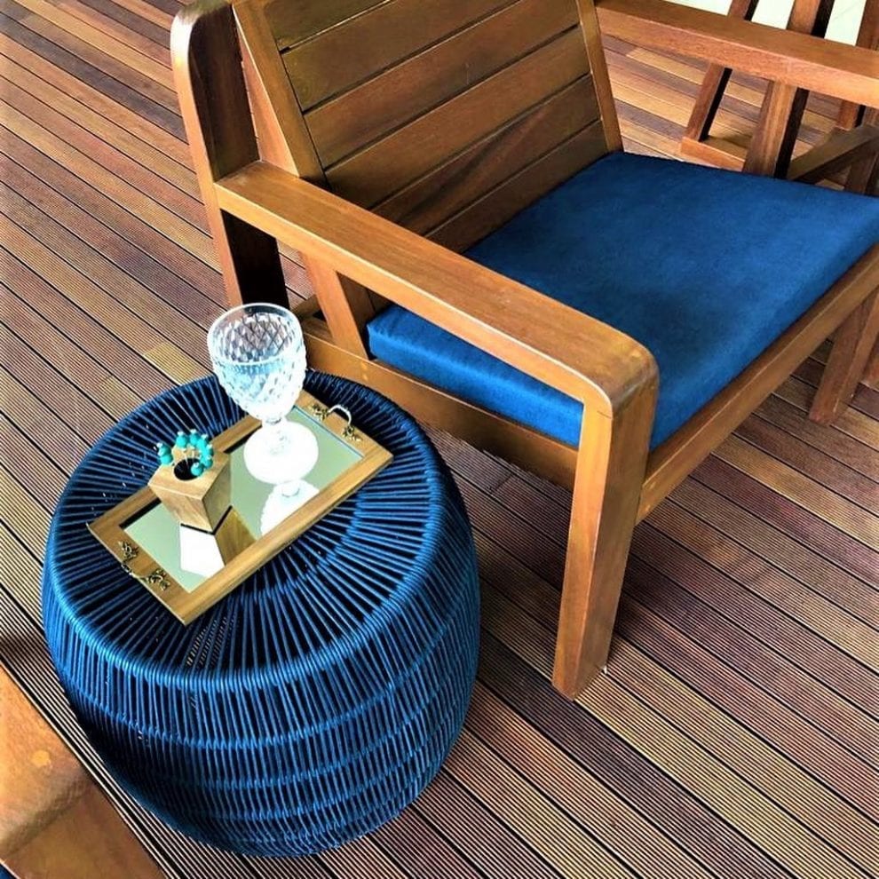 Puff Redondo: 30 Modelos e Dicas de Decoração - Dicas Decor