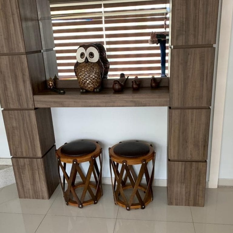 Puff Redondo: 30 Modelos e Dicas de Decoração - Dicas Decor