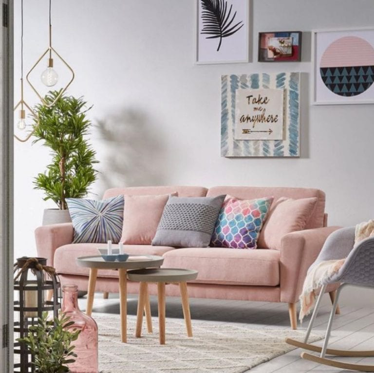 Sofá Rosa: dicas e 40 lindos modelos! - Dicas Decor