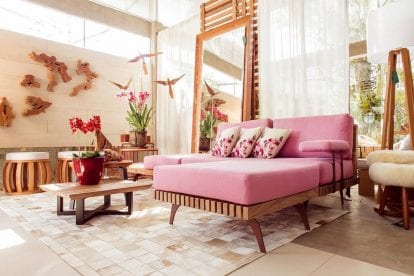 Sofá Rosa: dicas e 40 lindos modelos! - Dicas Decor