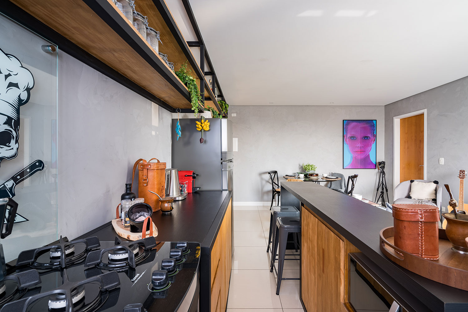 Cozinha sem Armários: Como Organizar e + Ideias - Dicas Decor