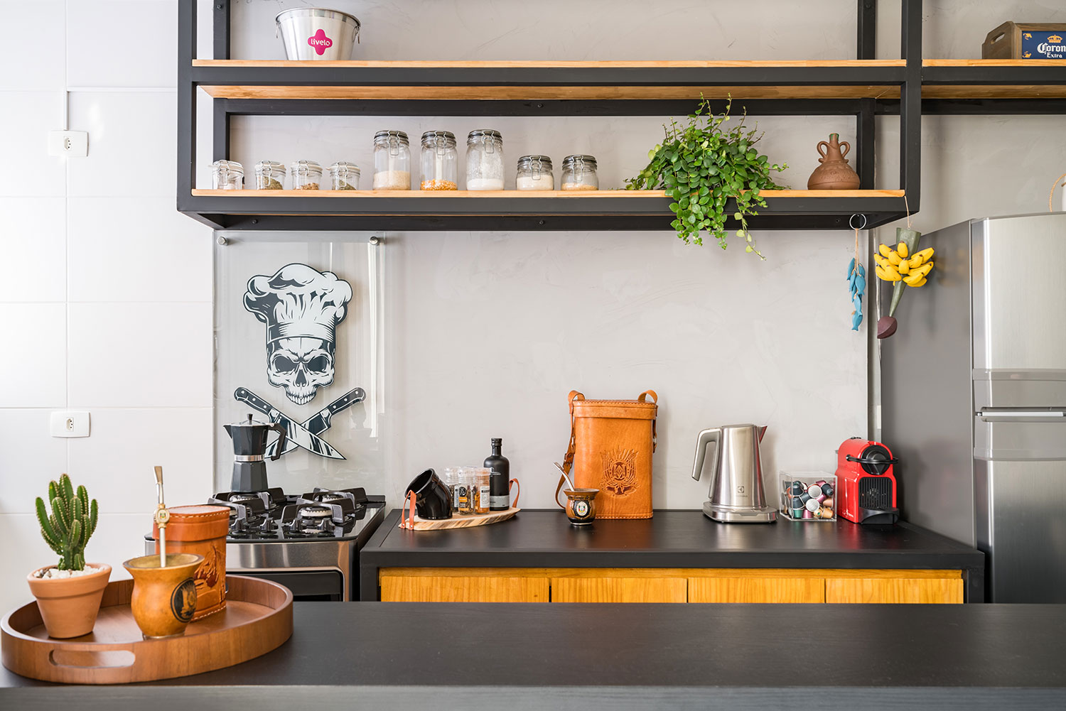 Cozinha sem Armários: Como Organizar e + Ideias - Dicas Decor