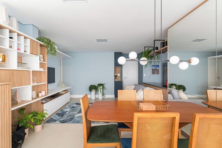 Decoração Sala Azul: Como Combinar e +30 Inspirações - Dicas Decor