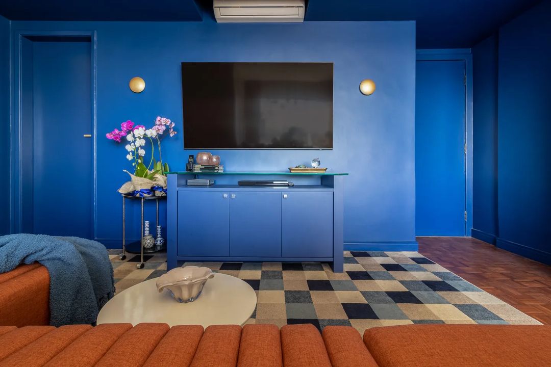 Decoração Sala Azul: Como Combinar e +30 Inspirações - Dicas Decor