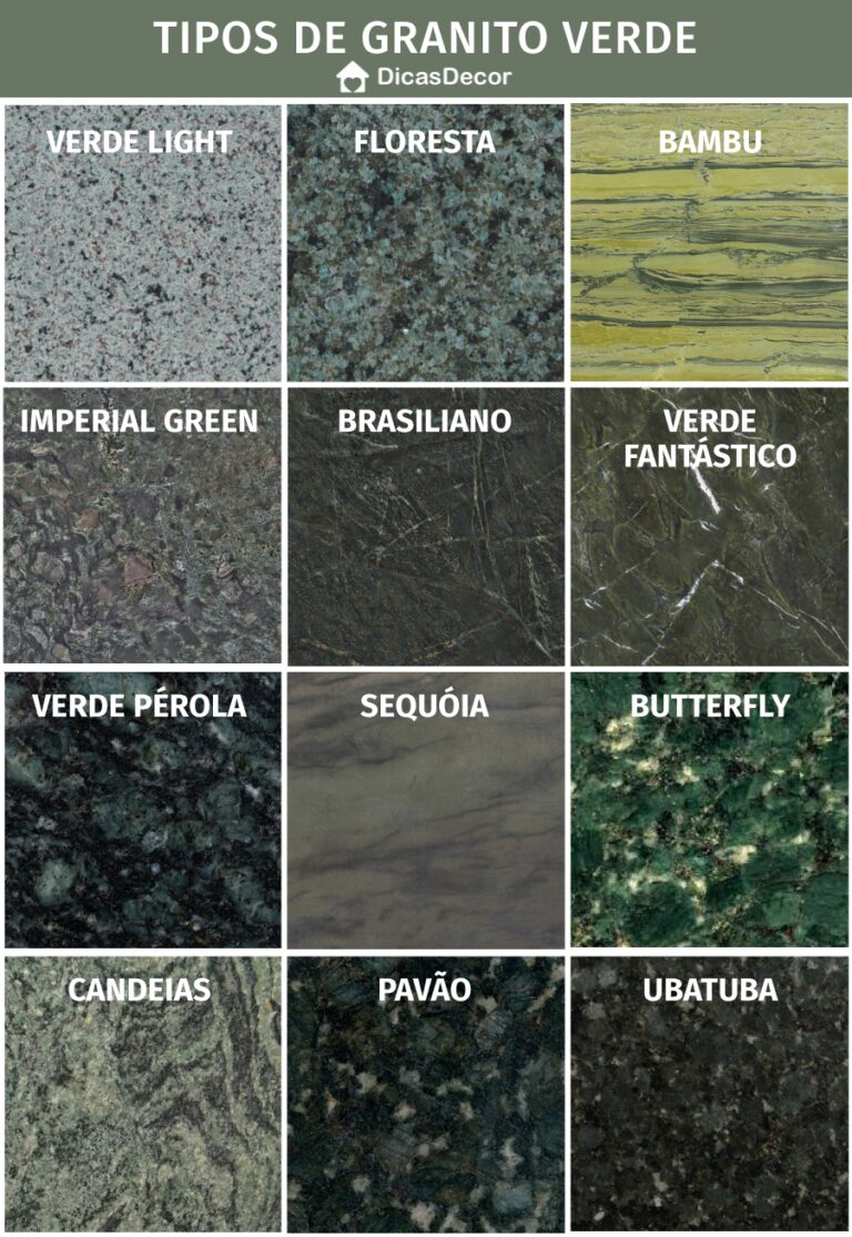 Granito Verde: Conheça os Tipos e 14 Inspirações - Dicas Decor