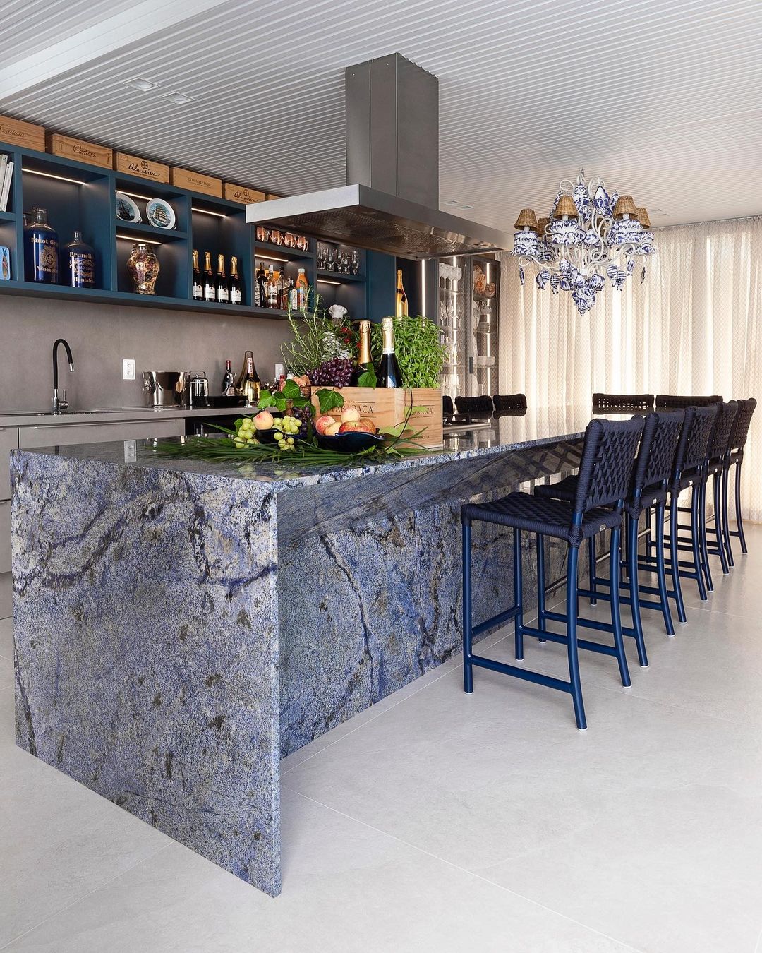 Granito Azul: Conheça os Tipos e 14 Lindas Inspirações - Dicas Decor